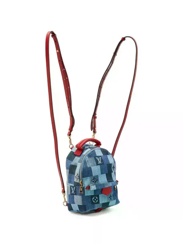 LOUIS VUITTON Mini 2019 Palm Springs Backpack - Blue