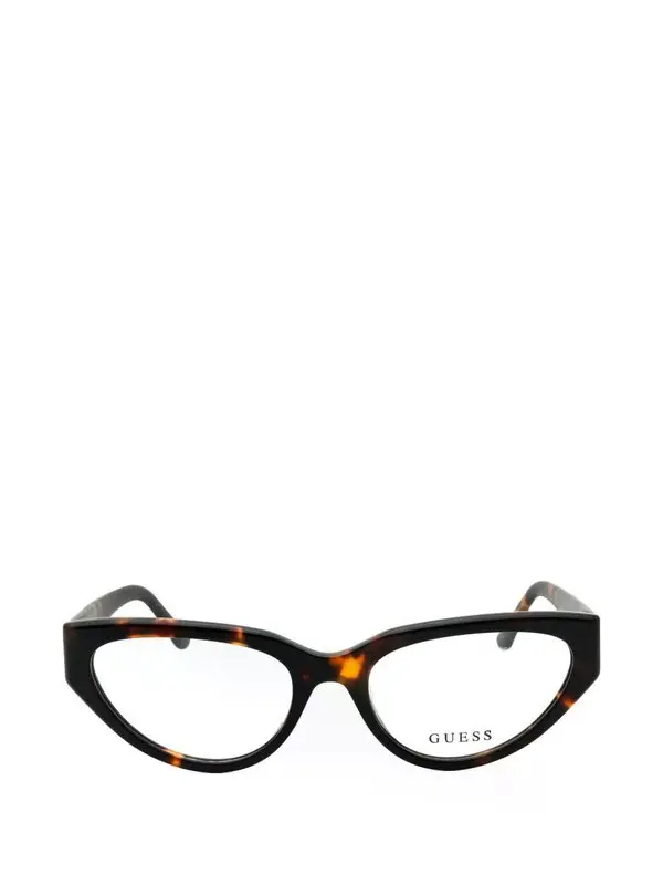 Guess Tortoiseshell-effect Cat-eye Glasses