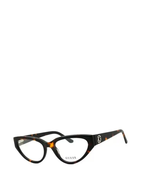Guess Tortoiseshell-effect Cat-eye Glasses