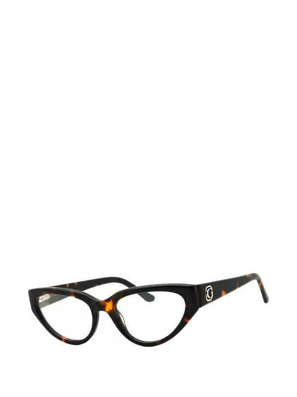 Guess Tortoiseshell-effect Cat-eye Glasses - Brown