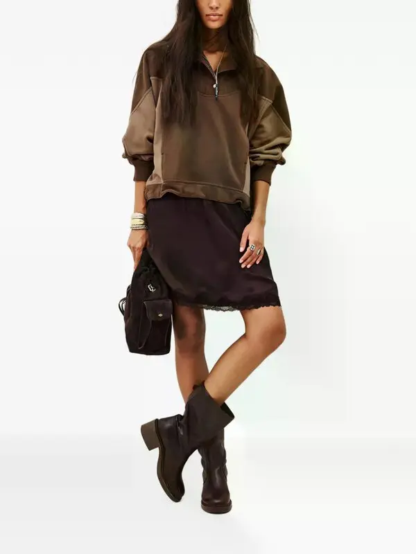 Ba&sh Jessy Colour-block High-neck Sweater