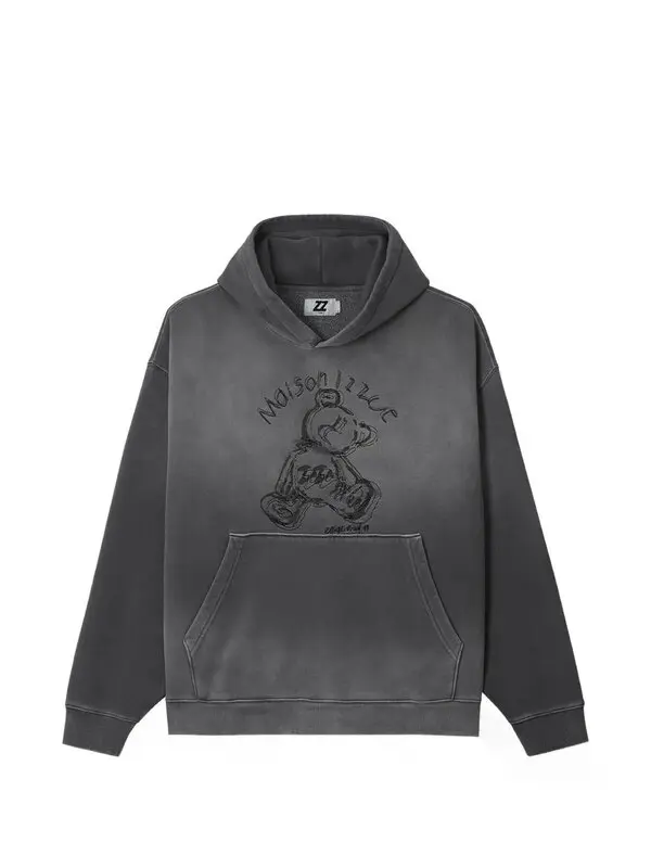 Izzue Graphic-print Cotton Hoodie