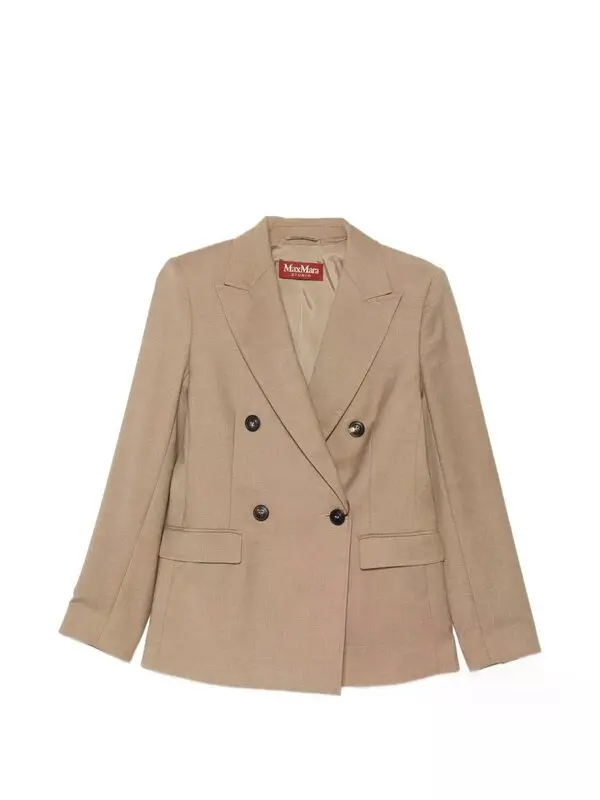 Max Mara Double-breasted Peak-lapels Jacket