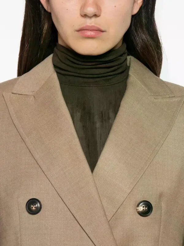 Max Mara Double-breasted Peak-lapels Jacket