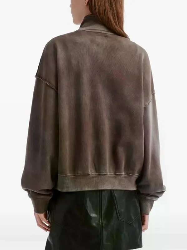 Izzue Embroidered Zip-up Hoodie