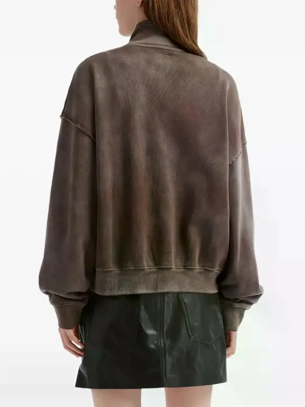 Izzue Embroidered Zip-up Hoodie