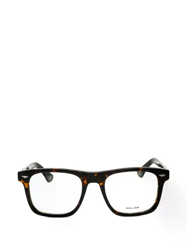 POLICE Vpll72e Rectangle-frame Glasses