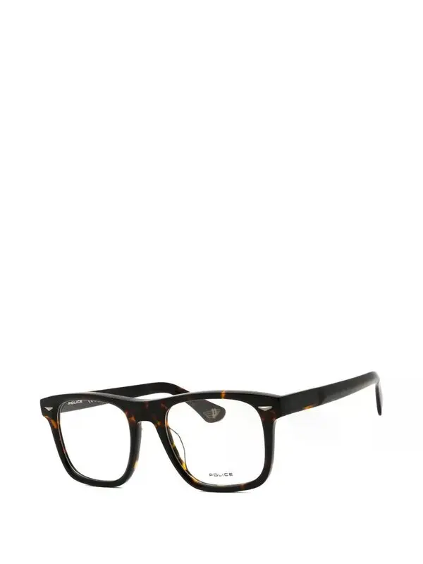 POLICE Vpll72e Rectangle-frame Glasses