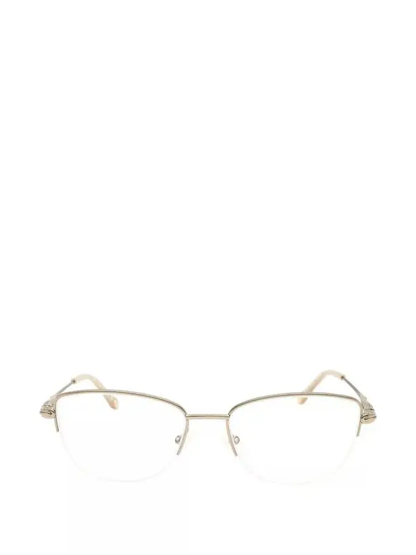EMOZIONI Cat-eye Frame Glasses - Gold