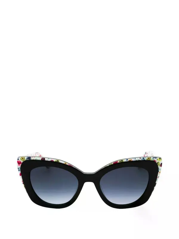 Kate Spade New York Floral-trim Cat-eye Sunglasses
