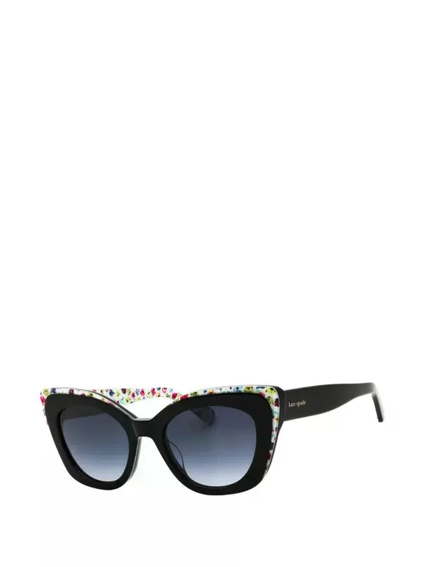 Kate Spade New York Floral-trim Cat-eye Sunglasses