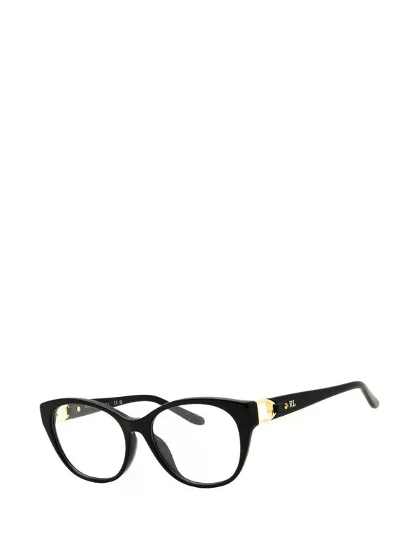 Ralph Lauren Oval-frame Glasses - Black