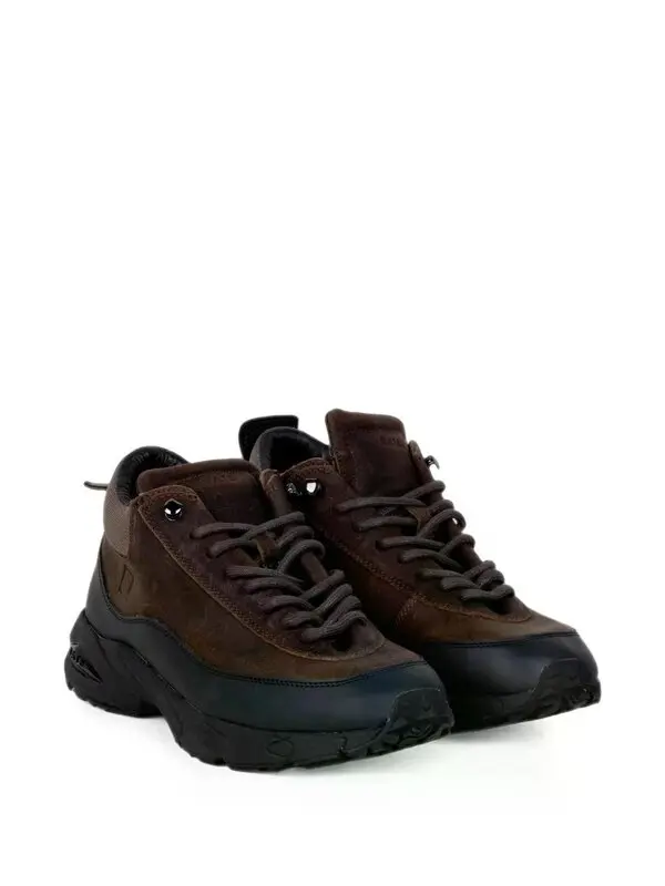 D.a.t.e. Suede Panelled Sneakers