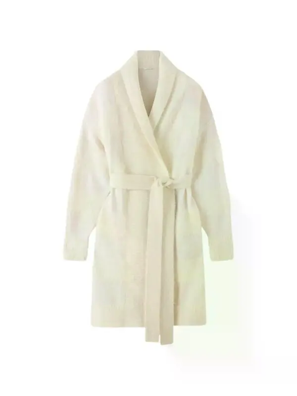 JOSEPH Sammy Belted Shawl-collar Coat