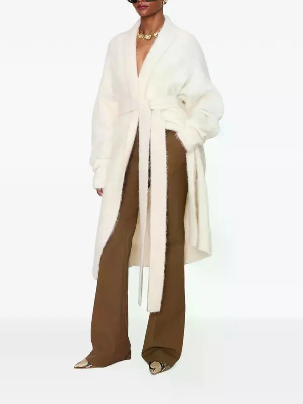 JOSEPH Sammy Belted Shawl-collar Coat