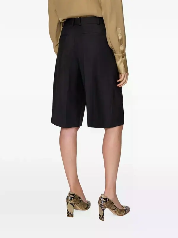 JOSEPH Gabbie Pleated Shorts