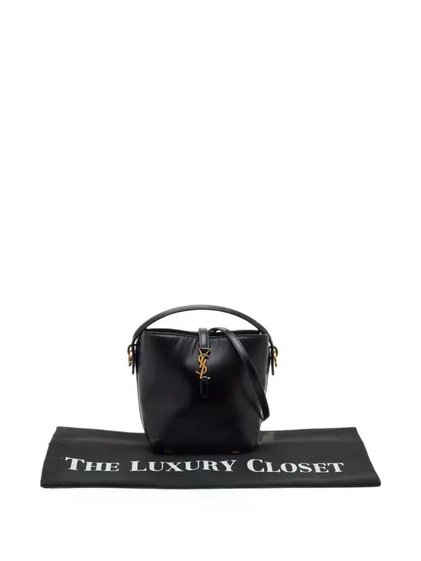 Saint Laurent 2024 Mini Le 37 Bucket Bag - Black