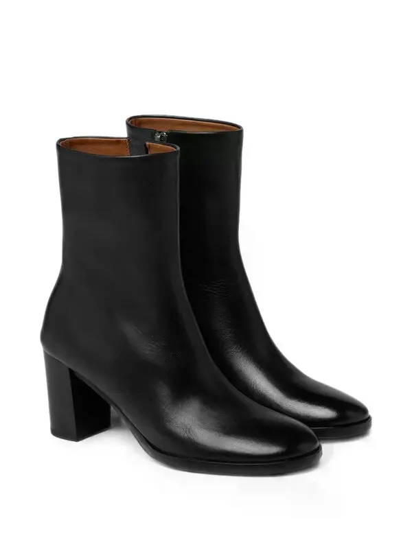 Marsèll Leather Side-zip Ankle Boots