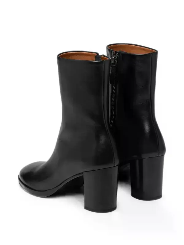 Marsèll Leather Side-zip Ankle Boots