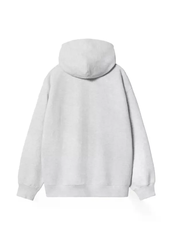 Carhartt Work In Progress Logo-appliqué Zip-up Hoodie