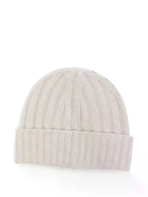 Herno Ribbed-knit Beanie Hat