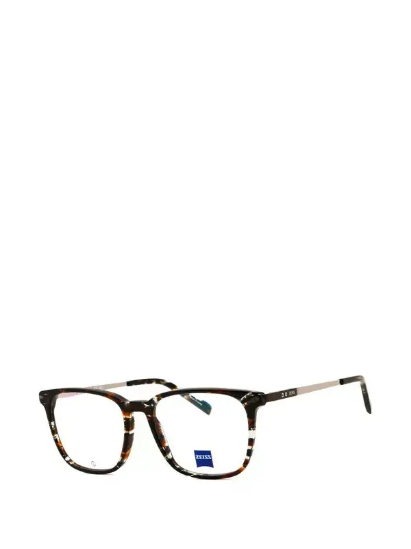 ZEISS Tortoiseshell-effect Rectangle-frame Glasses
