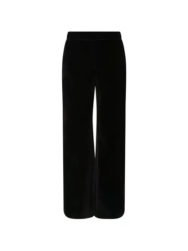 GENNY Velvet Wide-leg Trousers