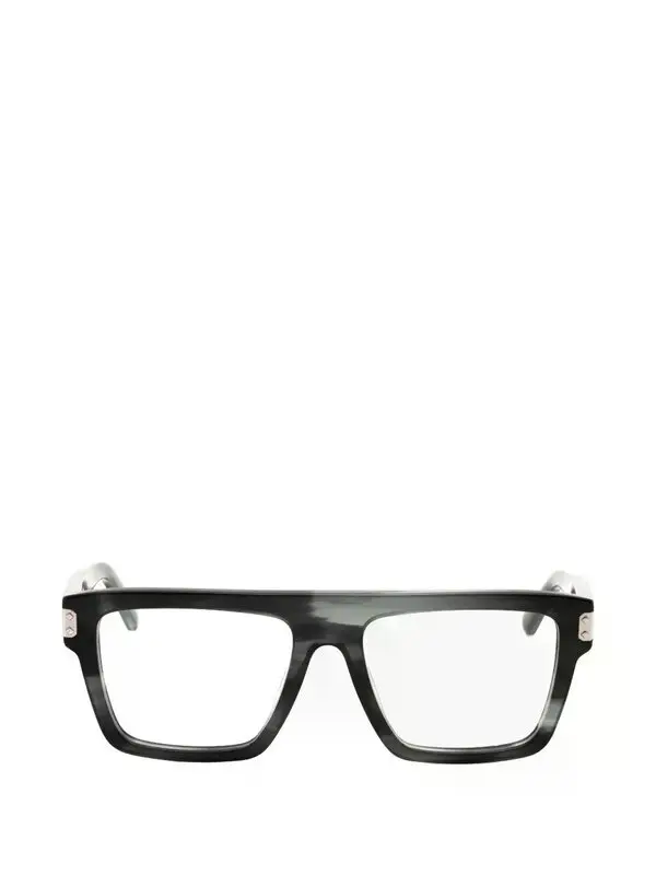 Mcm Rectangle-frame Glasses - Grey