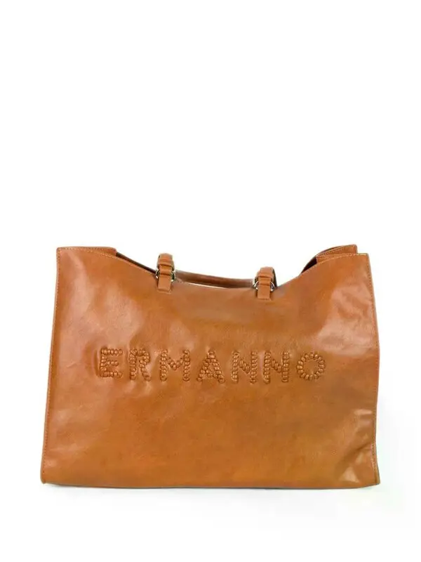 Ermanno Scervino Logo-embroidered Tote Bag