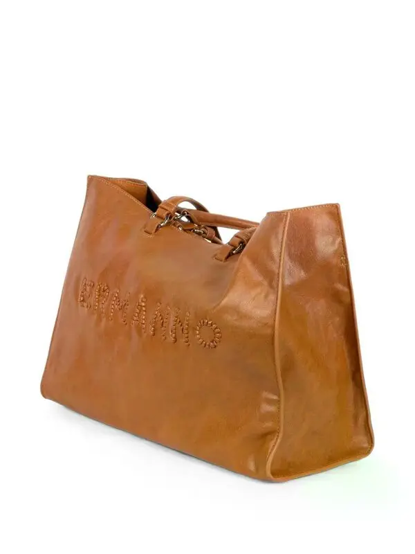 Ermanno Scervino Logo-embroidered Tote Bag