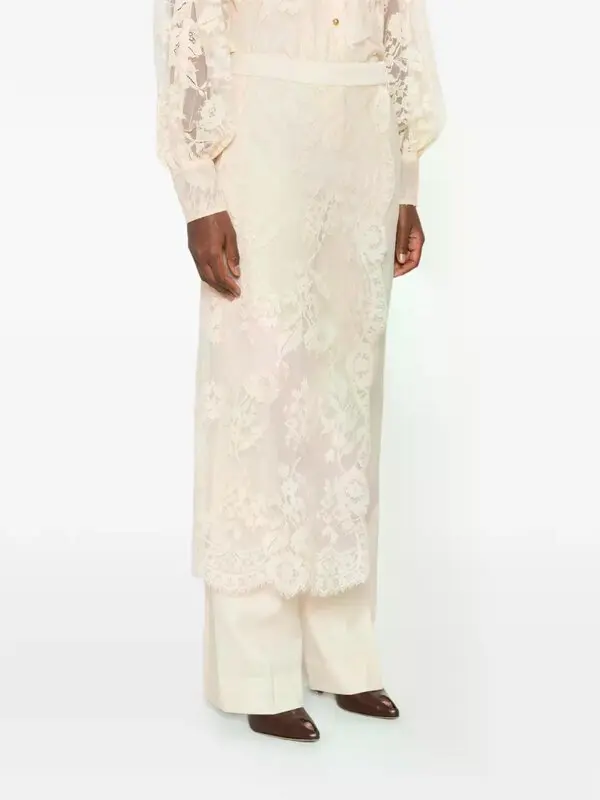 Zimmermann Valiant Lace-panelled Tailored Trousers