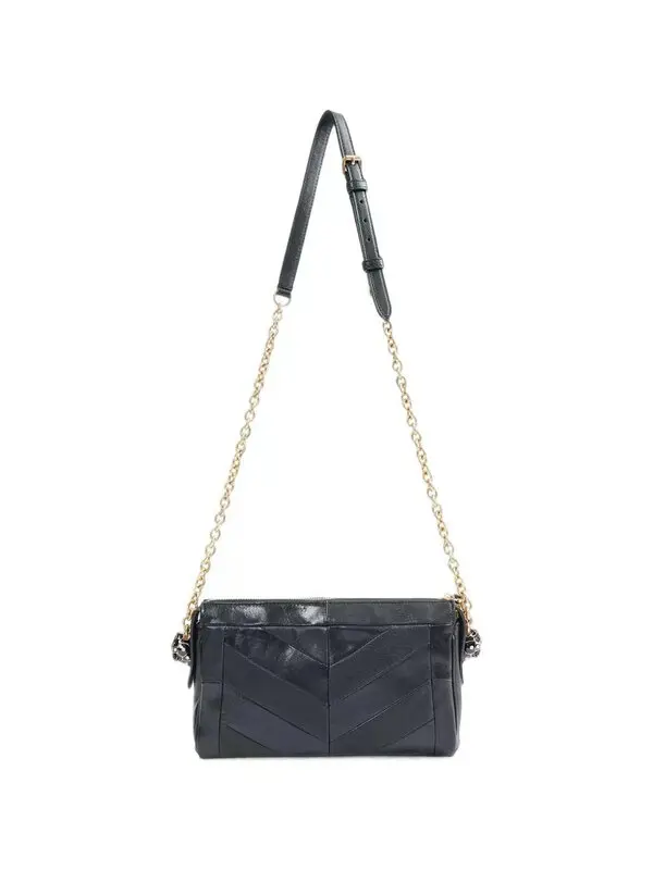 Valentino Garavani Panthea Small Shoulder Bag In Nappa Leather With A Chevron Pattern