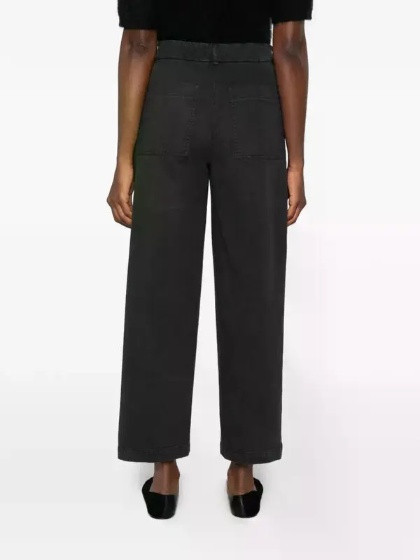 VIA MASINI 80 Pleated Straight-leg Trousers