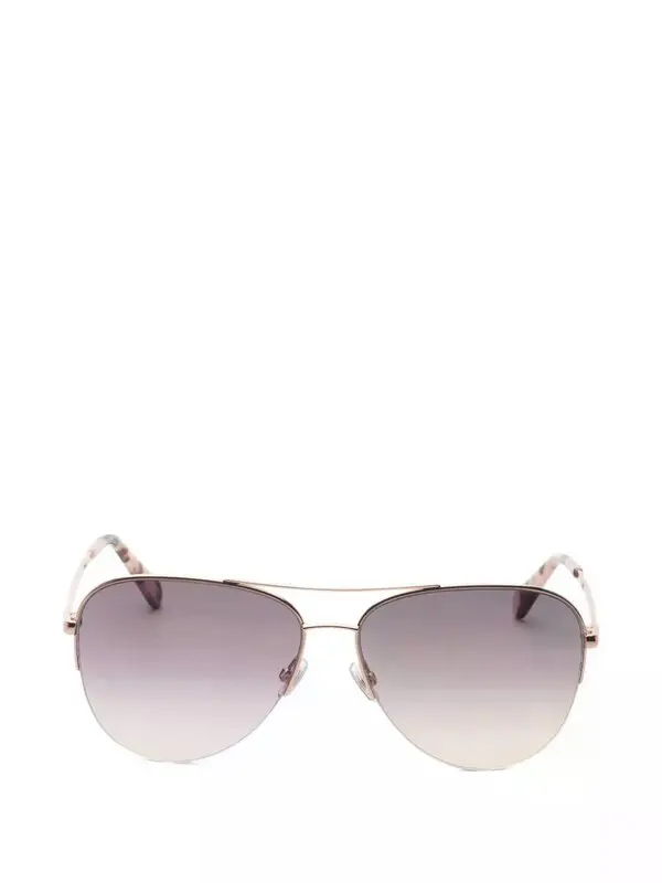 Fossil Pilot-frame Sunglasses - Gold