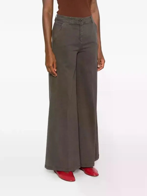 VIA MASINI 80 Wide-leg Trousers