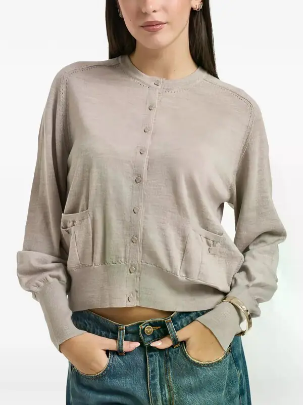 Liu Jo Button-up Pocket-detail Cardigan
