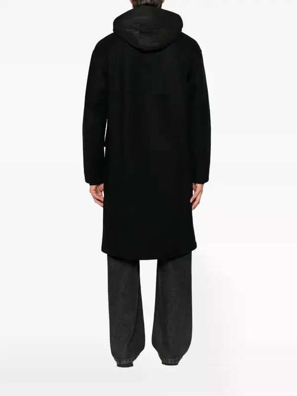 DUNO Double-breasted Hooded Coat