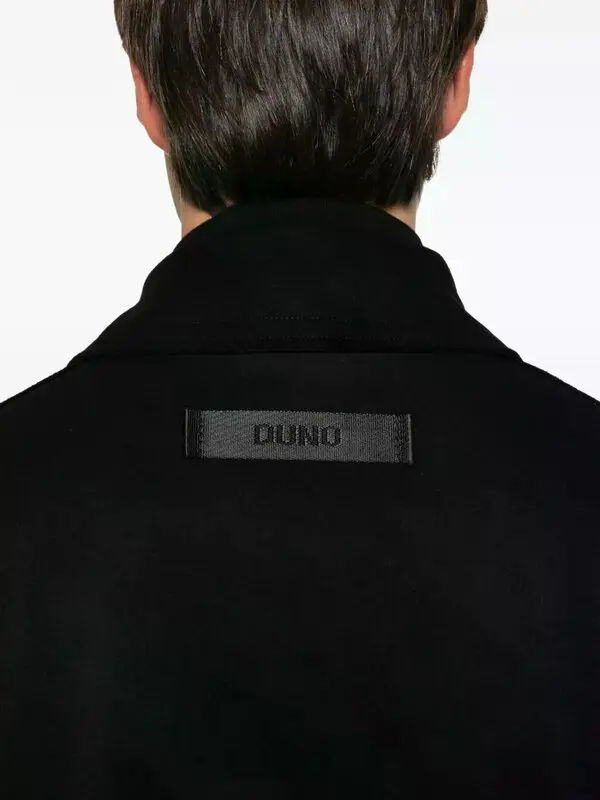 DUNO Double-breasted Hooded Coat