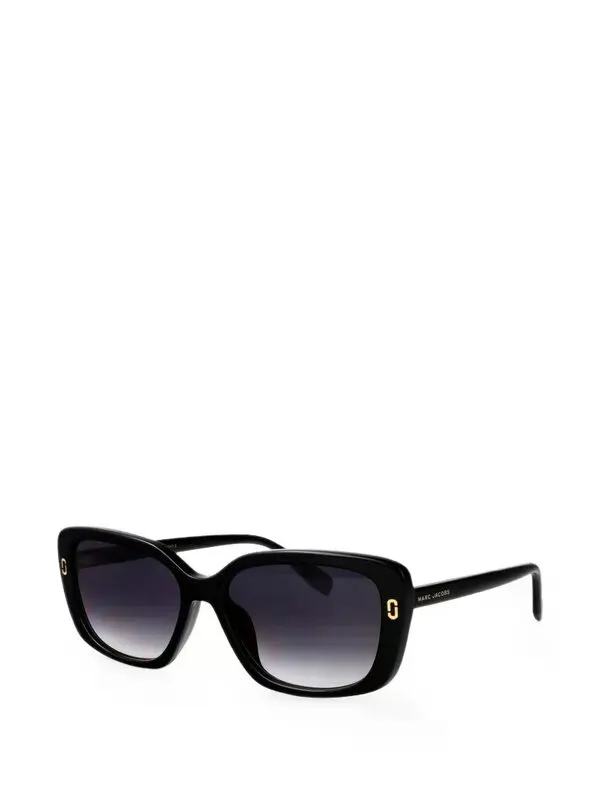 Marc Jacobs Logo-plaque Rectangle-frame Sunglasses