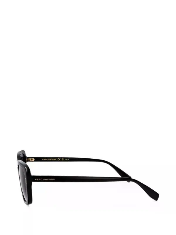 Marc Jacobs Logo-plaque Rectangle-frame Sunglasses