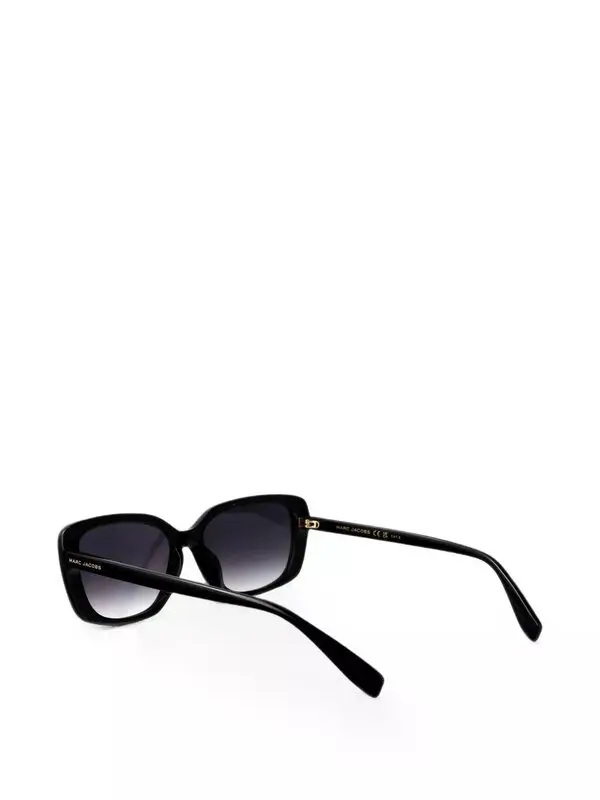 Marc Jacobs Logo-plaque Rectangle-frame Sunglasses