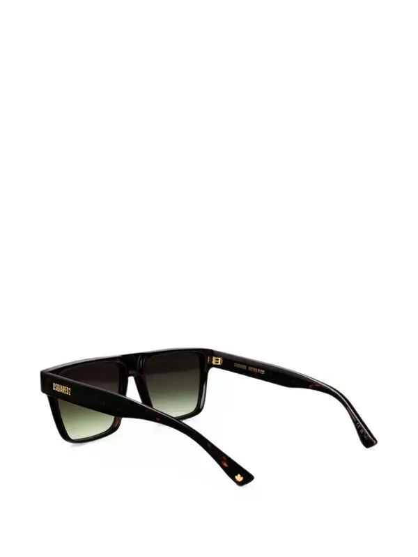 Dsquared2 Tortoiseshell-effect Square-frame Sunglasses