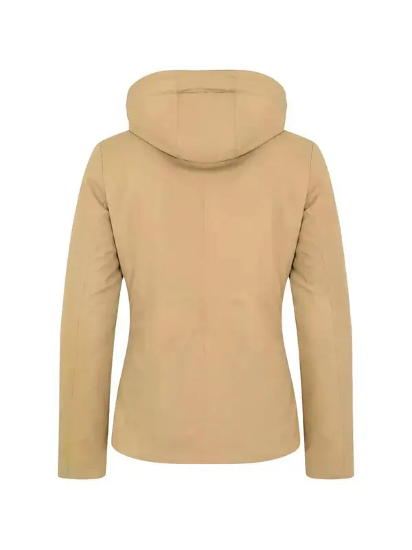 K-WAY Hooded Logo-patch Jacket