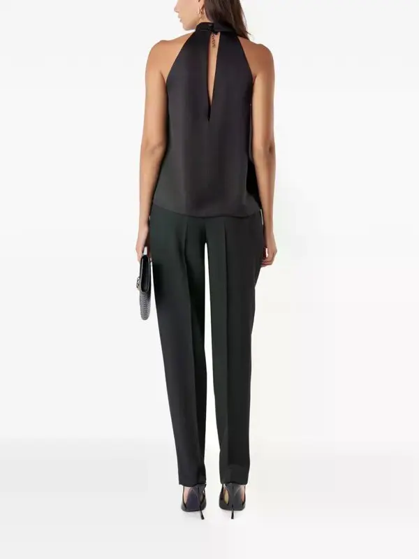IL VOLO Silk Halter Top