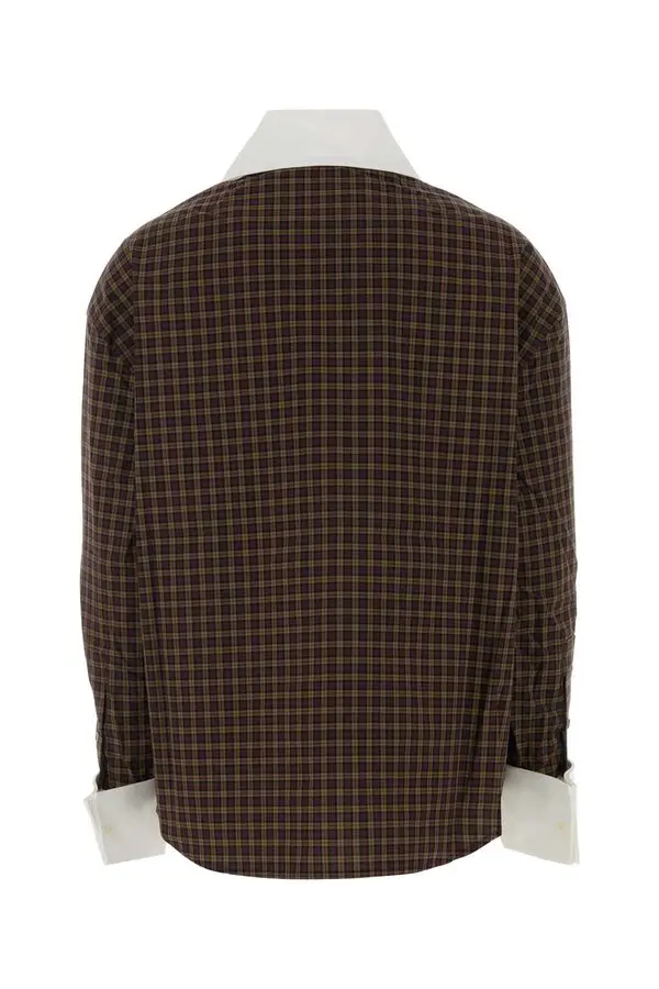Marni Embroidered Poplin Oversize Shirt