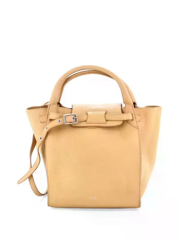 Celine Big Bag Grained Calfskin Small Satchel