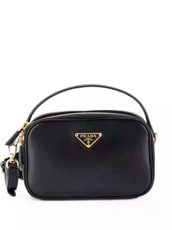 Prada Odette Top Handle Bag Leather Mini Satchel