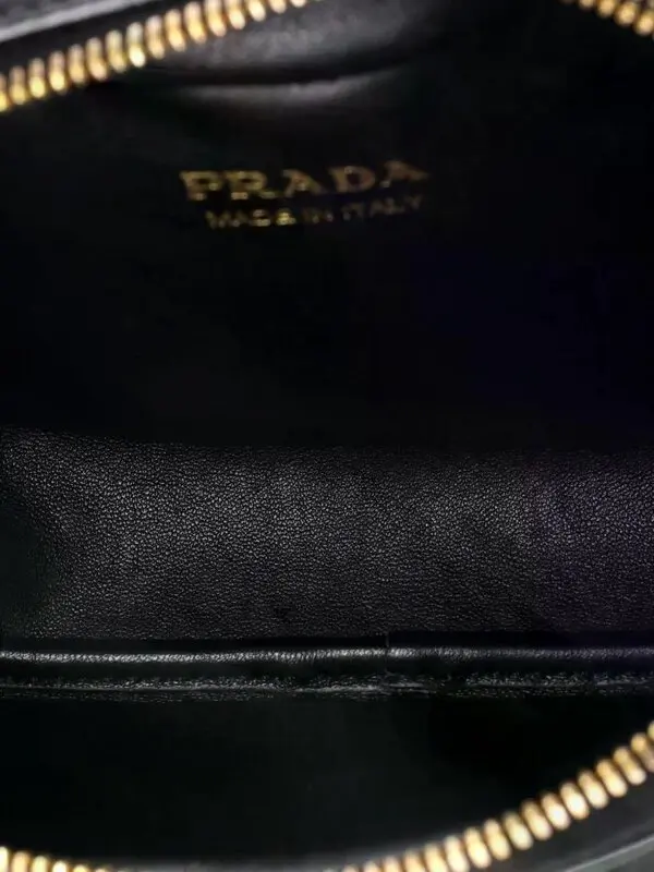 Prada Odette Top Handle Bag Leather Mini Satchel