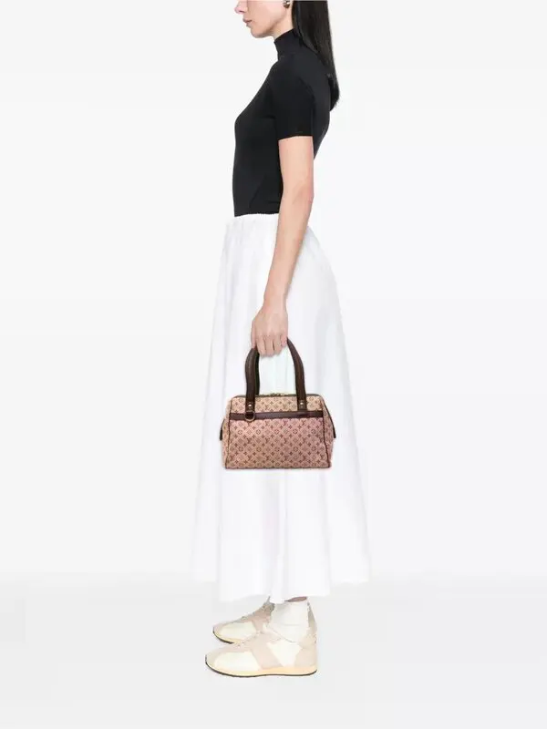 LOUIS VUITTON 2001 Monogram Mini Lin Josephine Pm Handbag