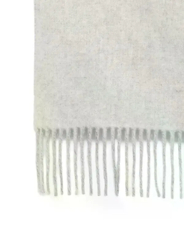 Jacquemus Logo-intarsia Fringed Scarf